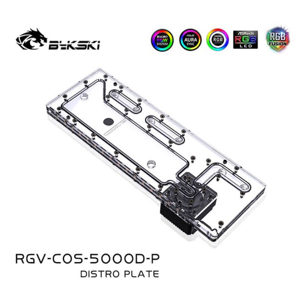 Bykski - Corsair 5000D Distro Plate RBW